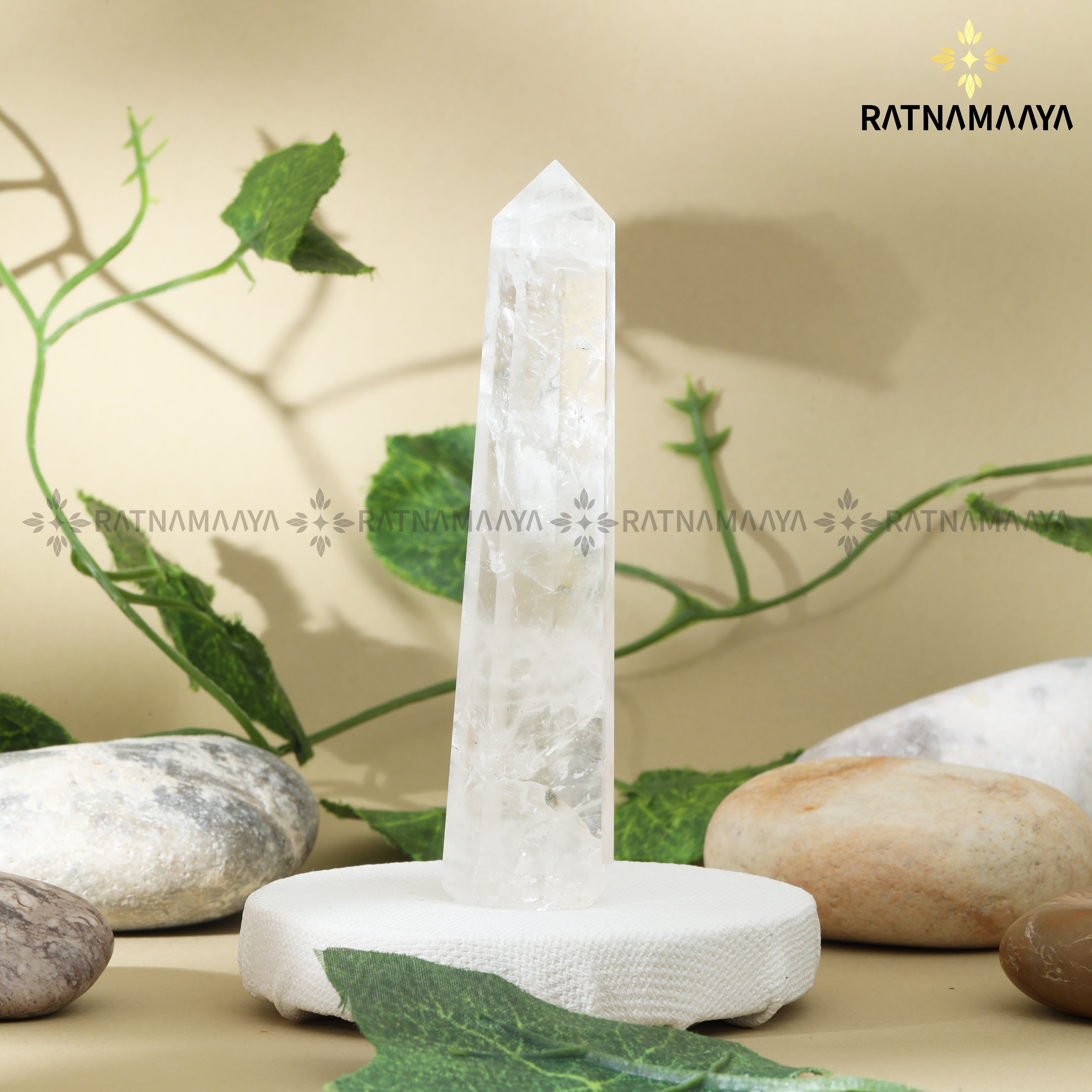 CRYSTAL QUARTZ PENCIL – Ratnamaaya